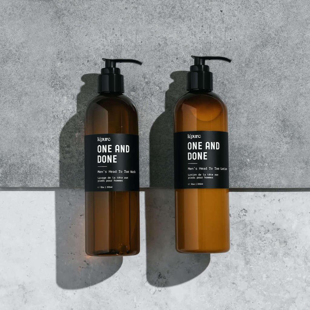 One And Done | Men's Wash & Lotion Bundle– K'pure Naturals